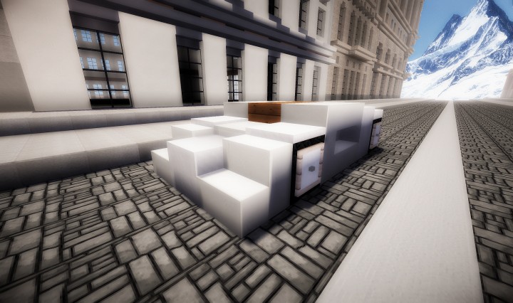 Bugatti Veyron Minecraft Map