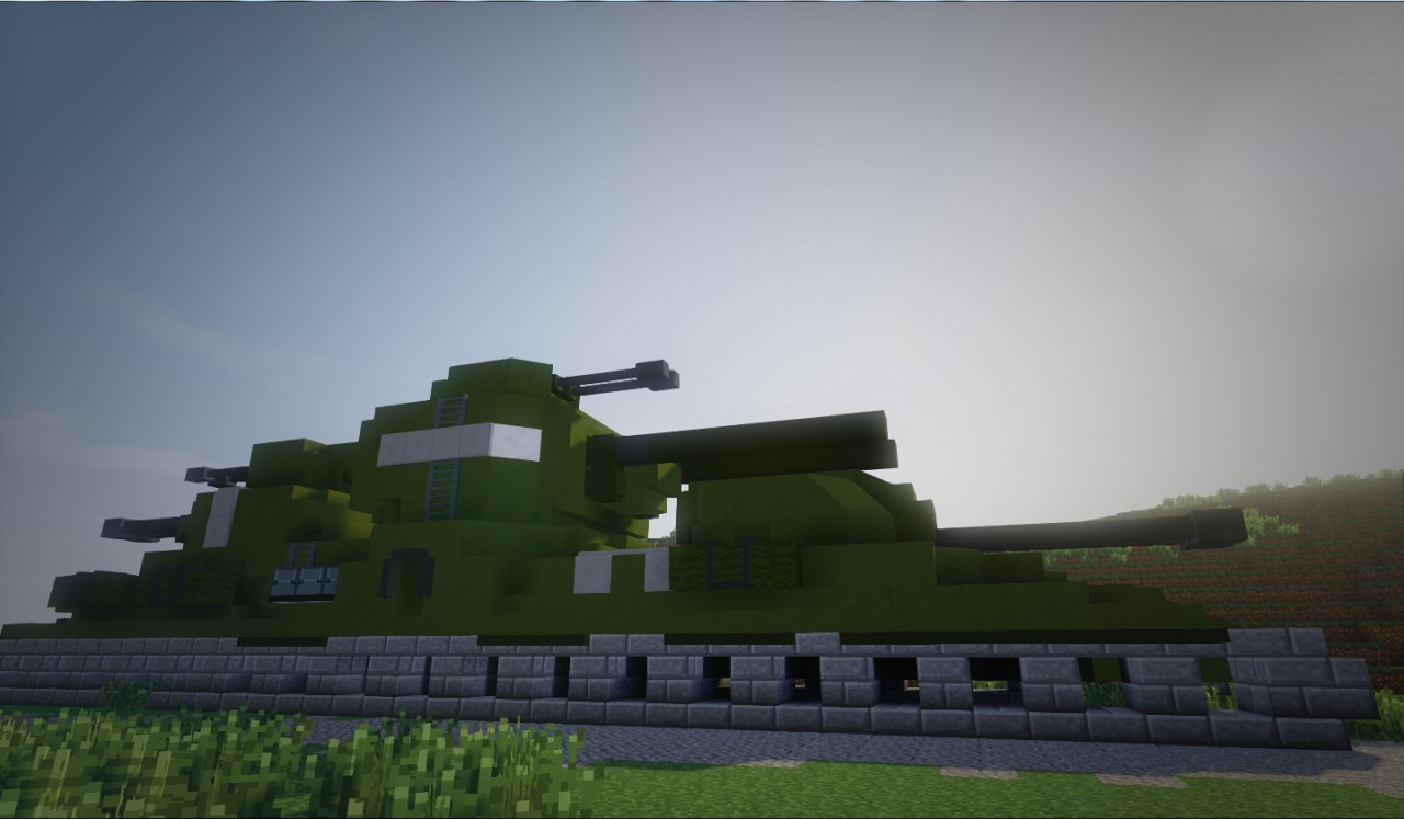 KV-6 Super Heavy Tank Minecraft Map