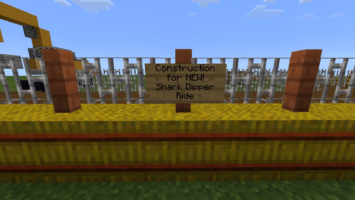 Metroplex Thrill Parks:Shark Plunge Ride Minecraft Map