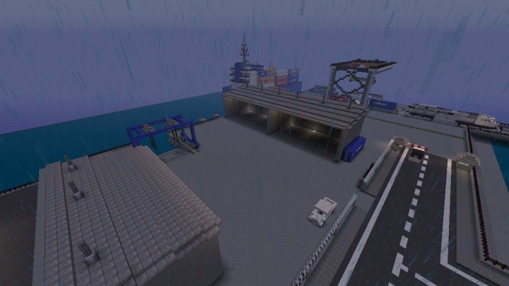 Minecraft dock and marina Minecraft Map