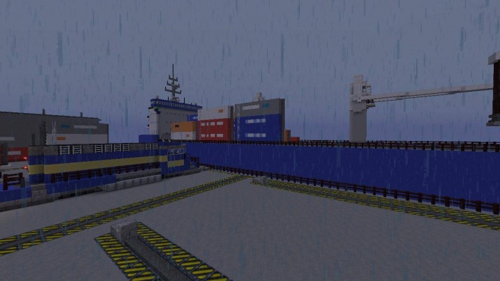 Minecraft dock and marina Minecraft Map