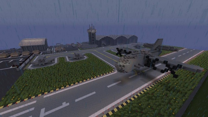 Minecraft airforce base Minecraft Map