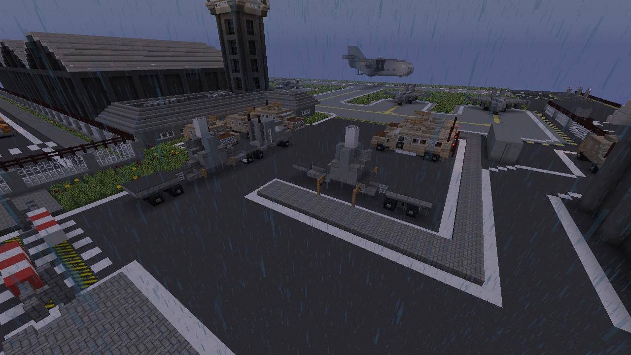 Minecraft airforce base Minecraft Map