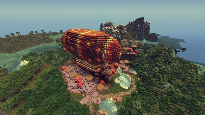 Little Nemo - Minecraft Airship ~ Let's Build Minecraft Map