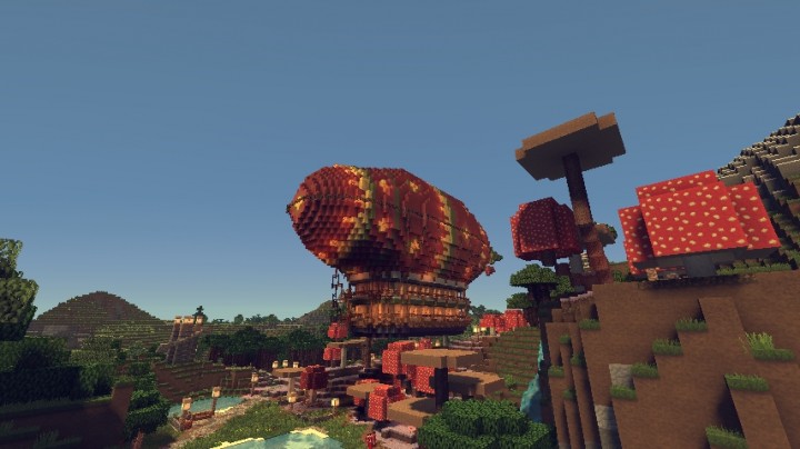 Little Nemo - Minecraft Airship ~ Let's Build Minecraft Map