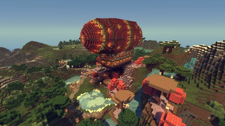 Little Nemo - Minecraft Airship ~ Let's Build Minecraft Project
