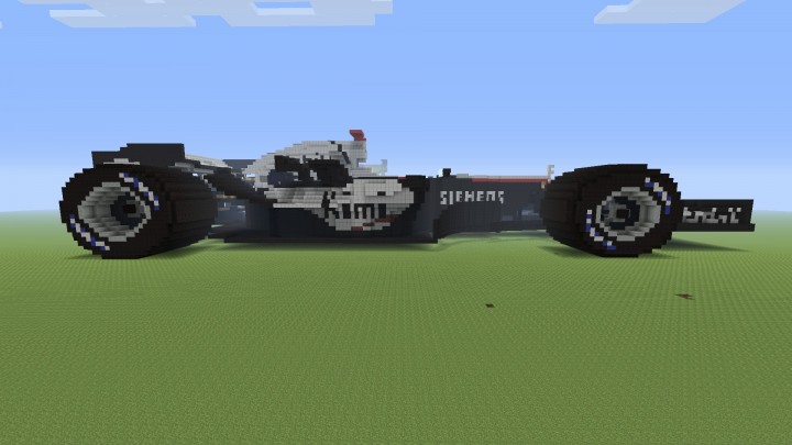 Formula 1 car: McLaren MP4/20 Minecraft Map