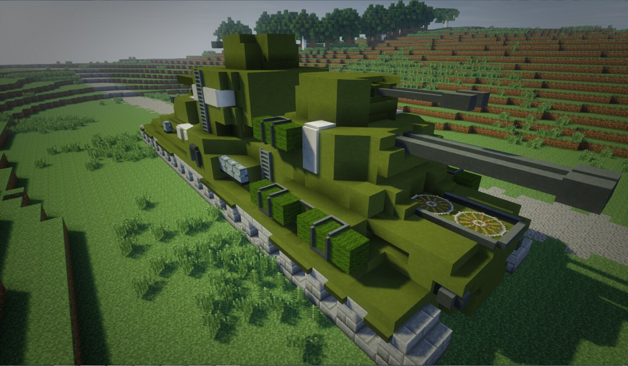 KV-6 Super Heavy Tank Minecraft Map