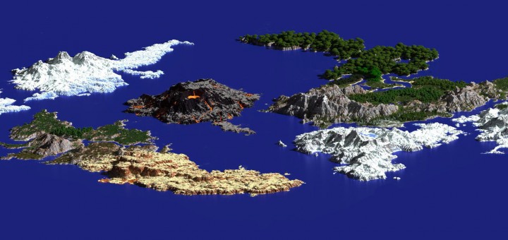 EPIC Minecraft World 8x8k + [ Download ] Minecraft Map