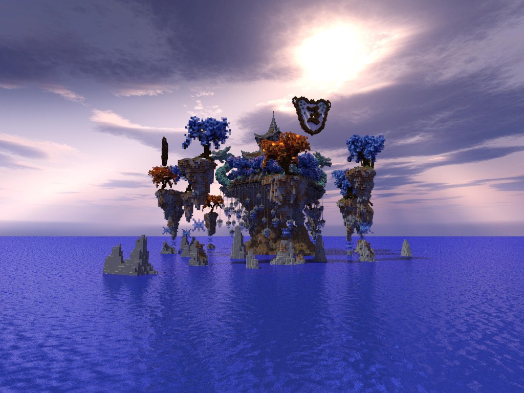 Rionbel - Creative world spawn area Minecraft Map