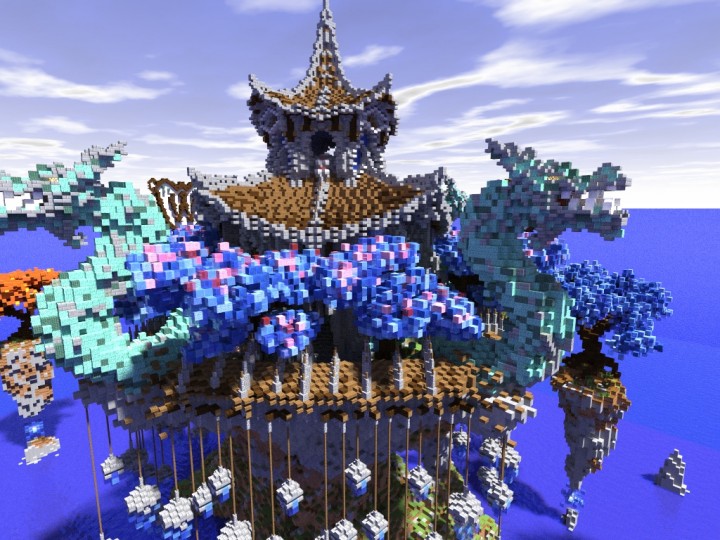 Rionbel - Creative world spawn area Minecraft Map