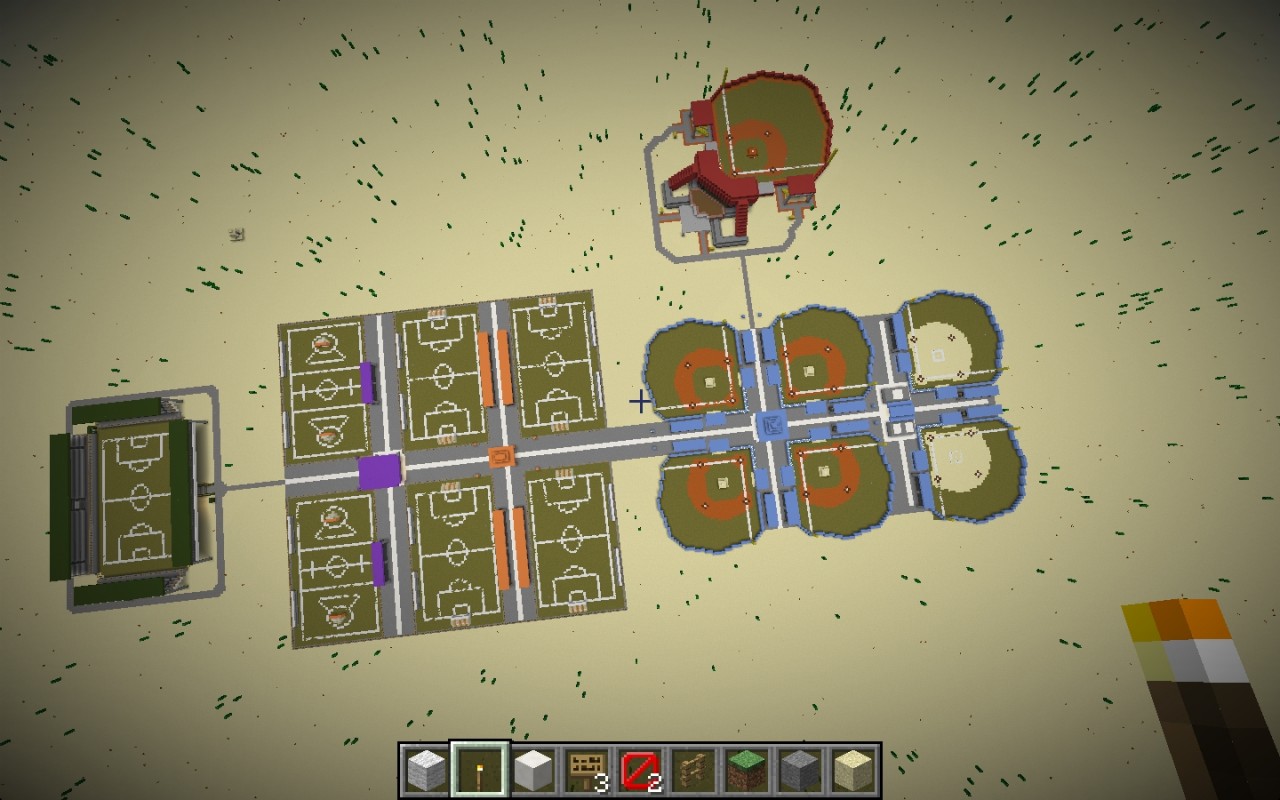 Sports Complex- Premier Park Minecraft Map