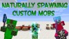 Naturally Spawning Custom Mobs - Minecraft Minecraft Map