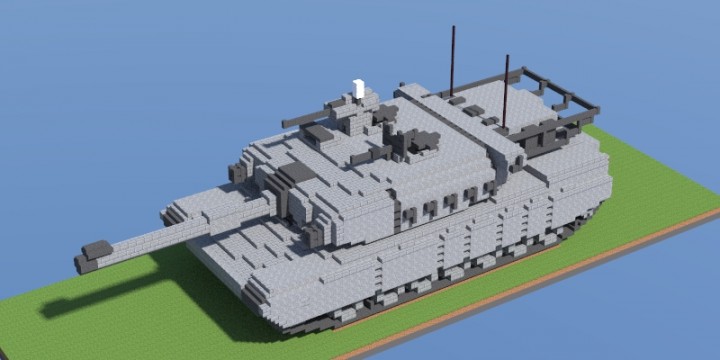 M1 Abrams tank CATTB Minecraft Map