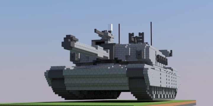 M1 Abrams tank CATTB Minecraft Map