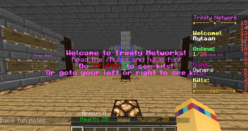 Trinity Network [KitPvP] Minecraft Server