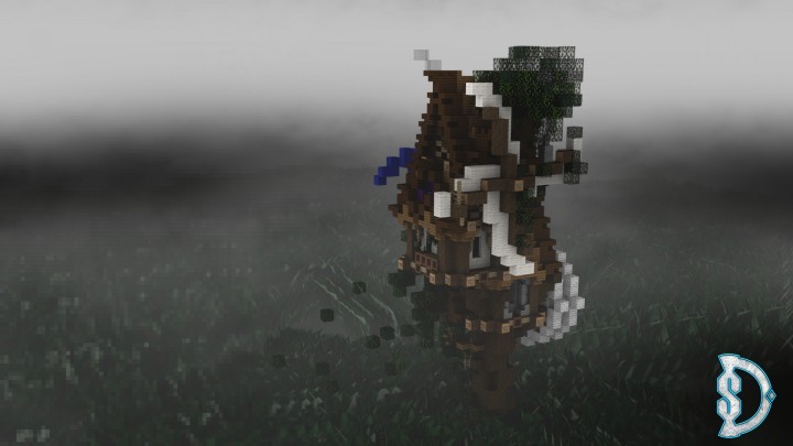 Steampunk Tree House - Timelapse Minecraft Map