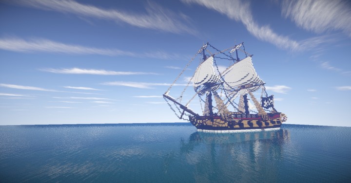 L'insolent | Pirate sloop of war Minecraft Map