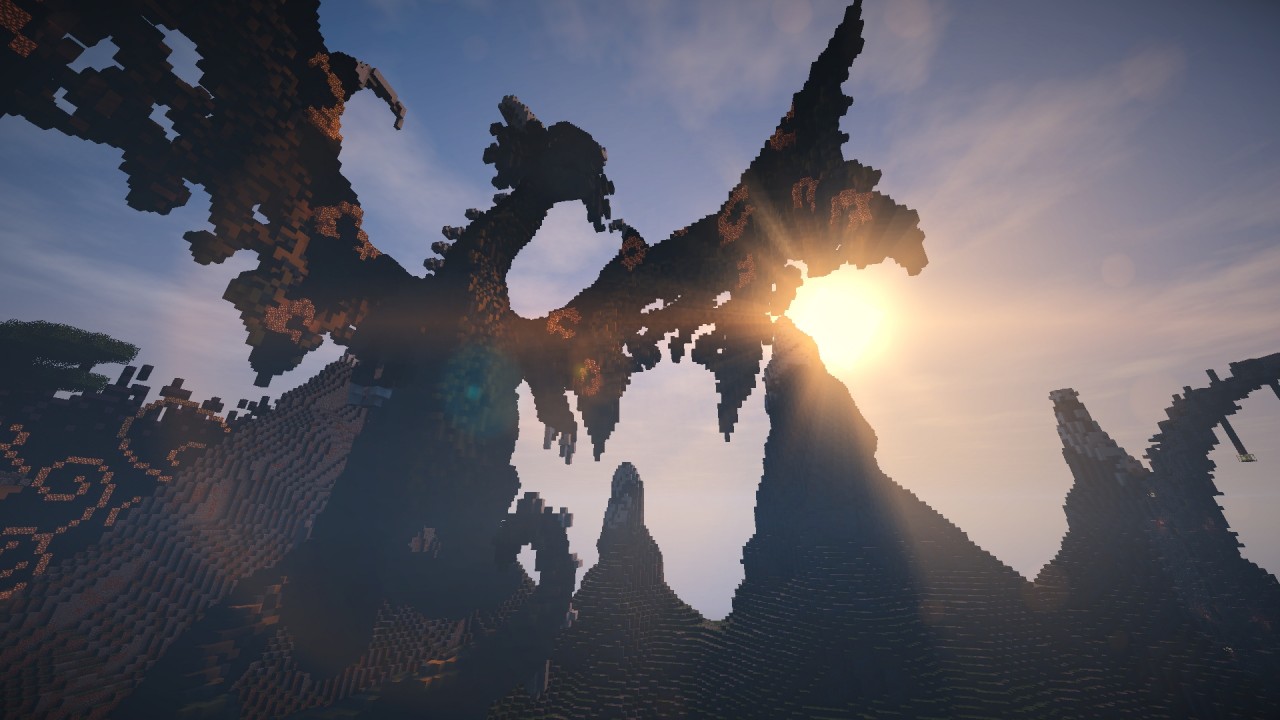 SkyForge Spawn Minecraft Map