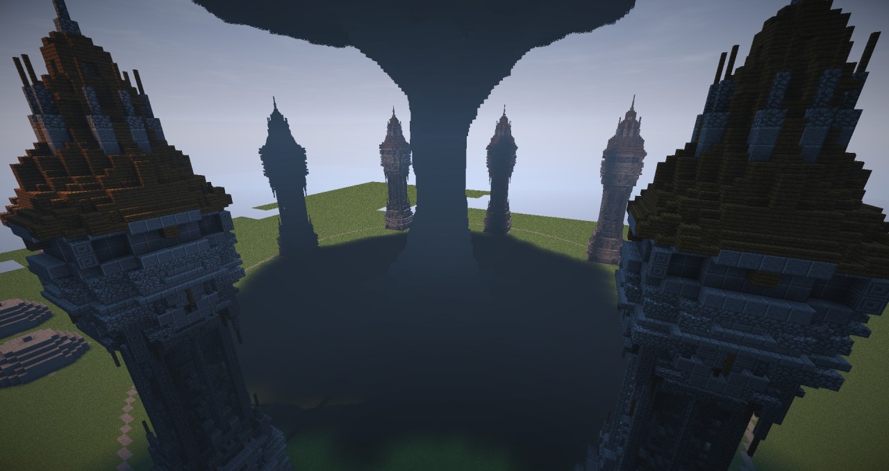 SkyForge Spawn Minecraft Map