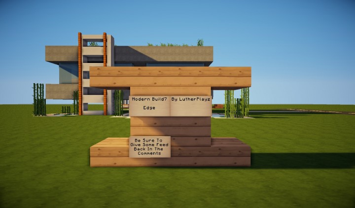 Edge Modern Design 7 Minecraft Map