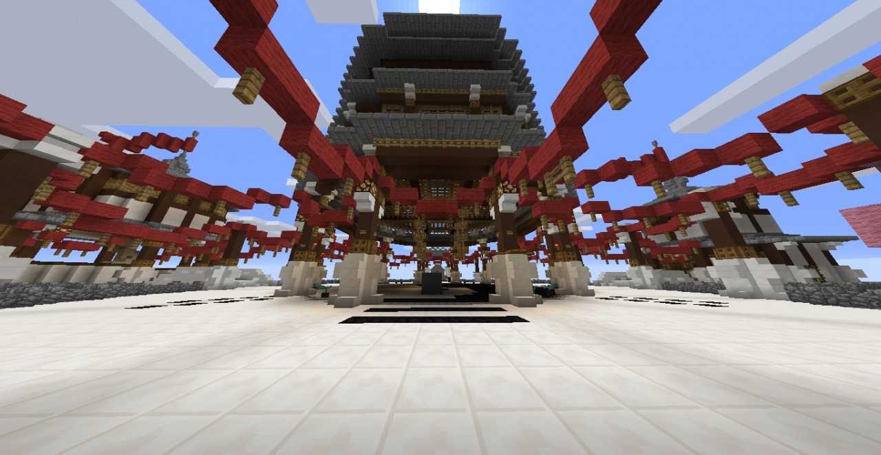 Asian Spawn Minecraft Map
