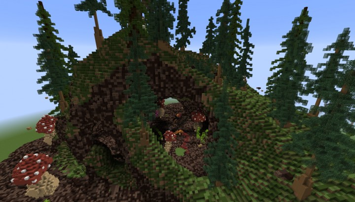 Dark Forest | Home Of The Witch Minecraft Map