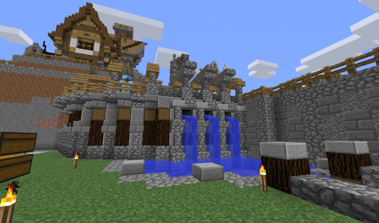 Minecraft Dam Minecraft Map