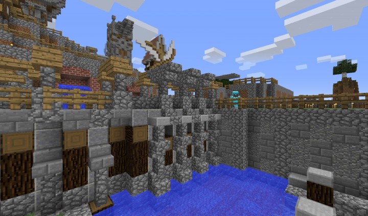 Minecraft Dam Minecraft Map