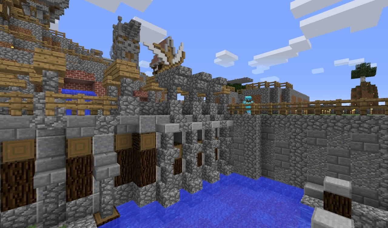 Minecraft Dam Minecraft Map