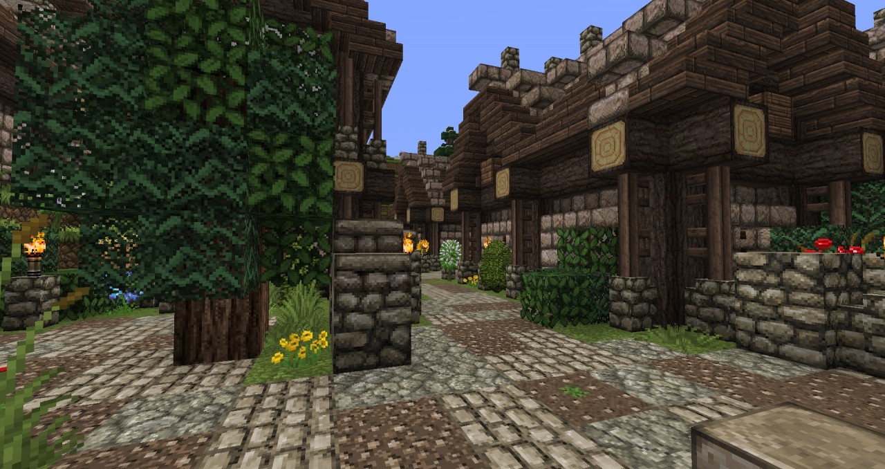 Survival village Minecraft Map