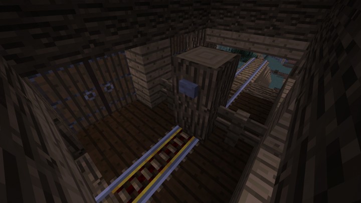 The Mine Train Minecraft Map