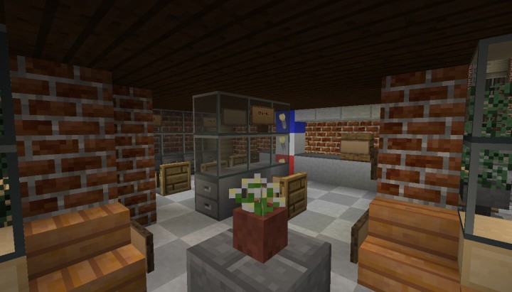 Street Block full of Victorian-Style Rowhouses Minecraft Map