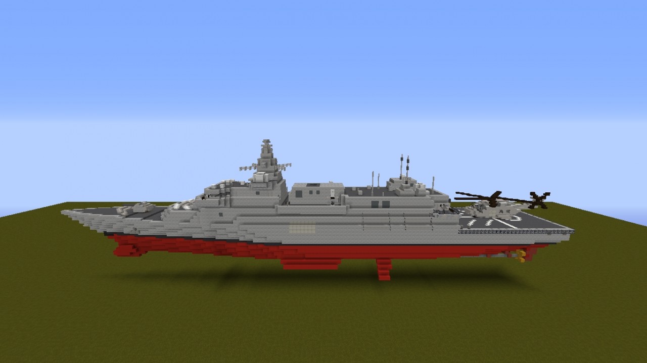 Type 26 Global Combat ship Minecraft Map