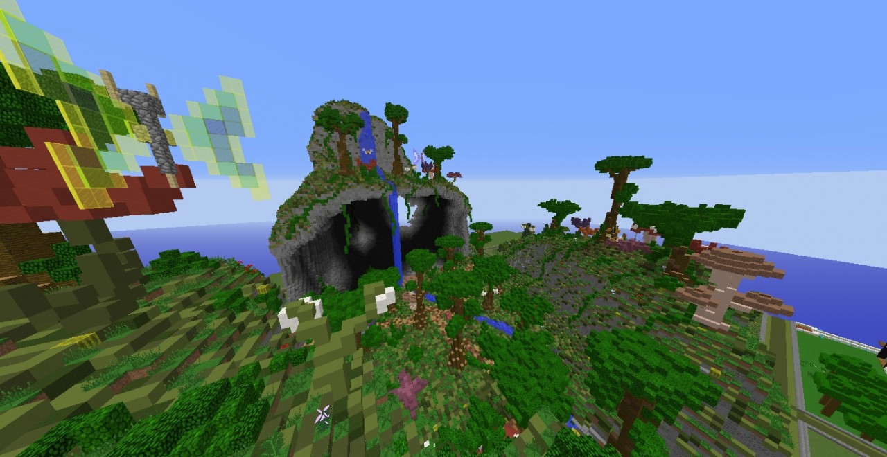 Jungle II Creative plotme spawn Minecraft Map