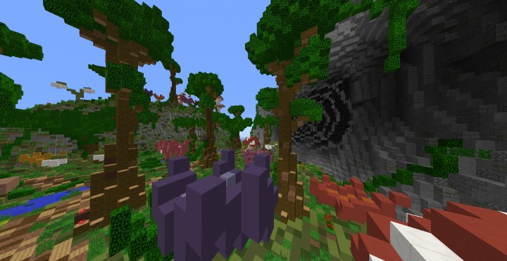Jungle II Creative plotme spawn Minecraft Map