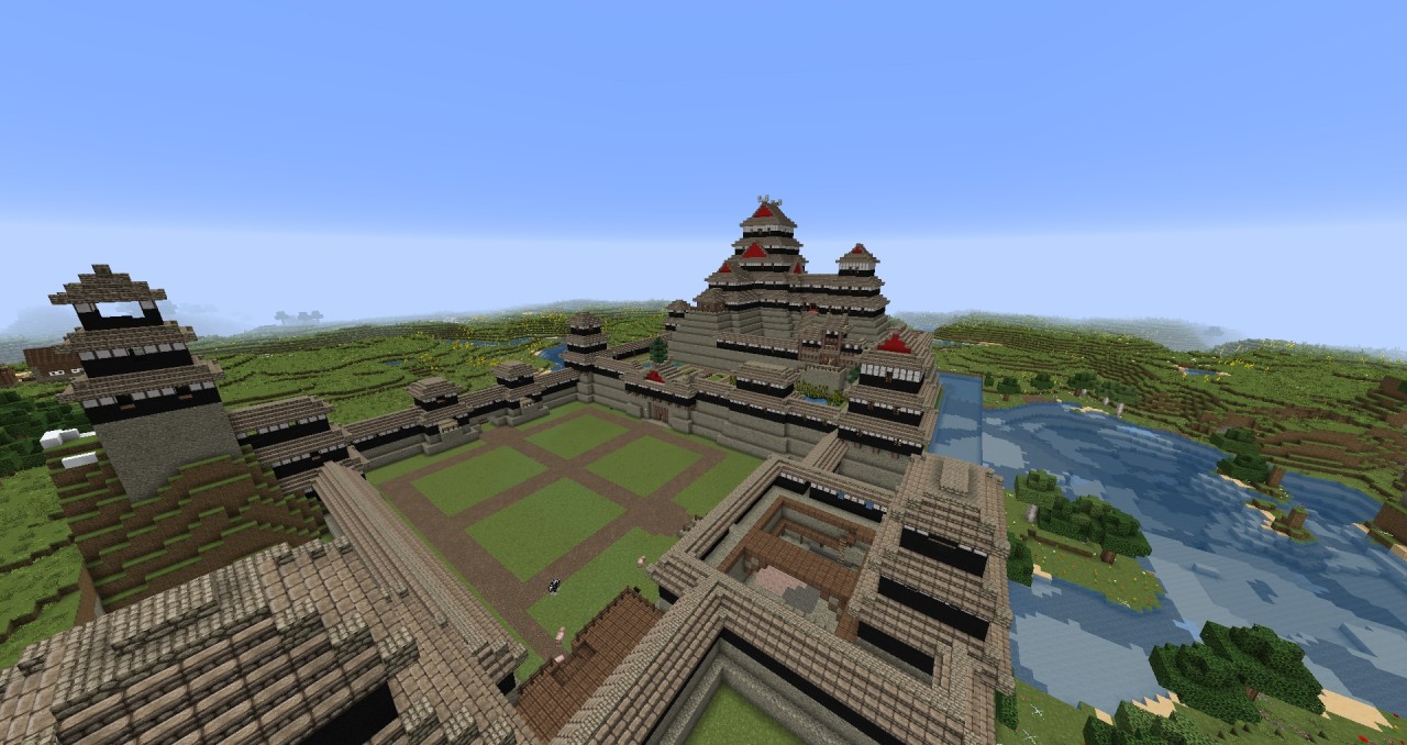 Takeda; Japanese Castle Minecraft Map