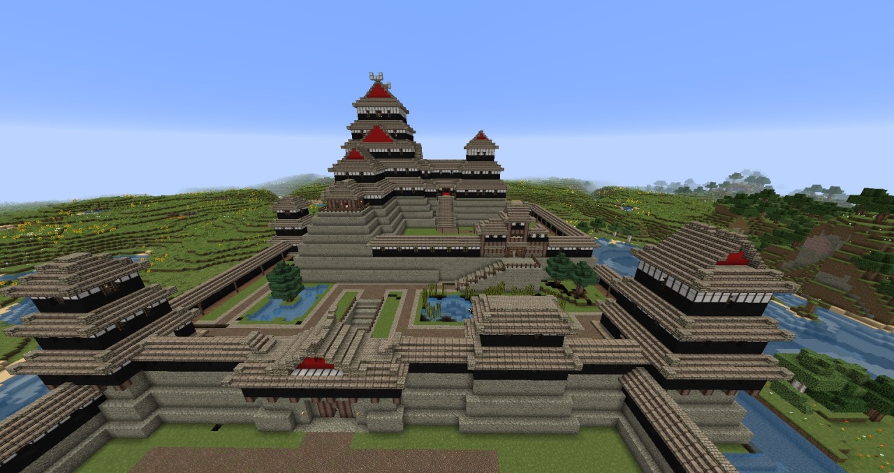 Takeda; Japanese Castle Minecraft Map