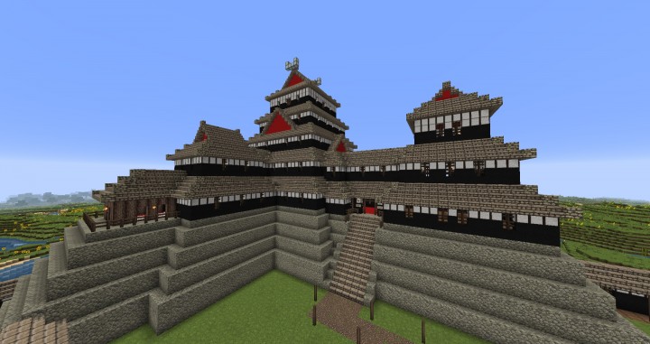 Takeda; Japanese Castle Minecraft Map