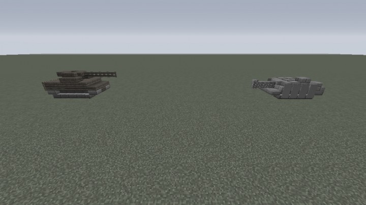 Hellcat and Stug Tanks Minecraft Map