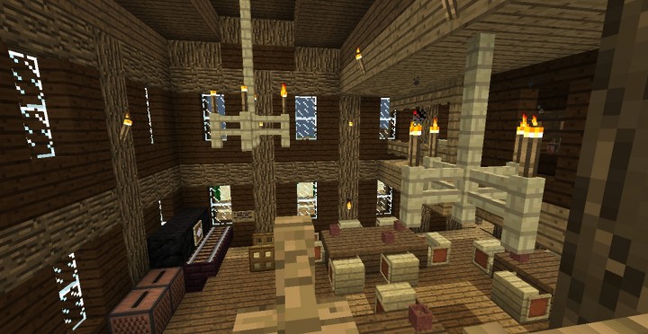 Western Saloon Minecraft Map