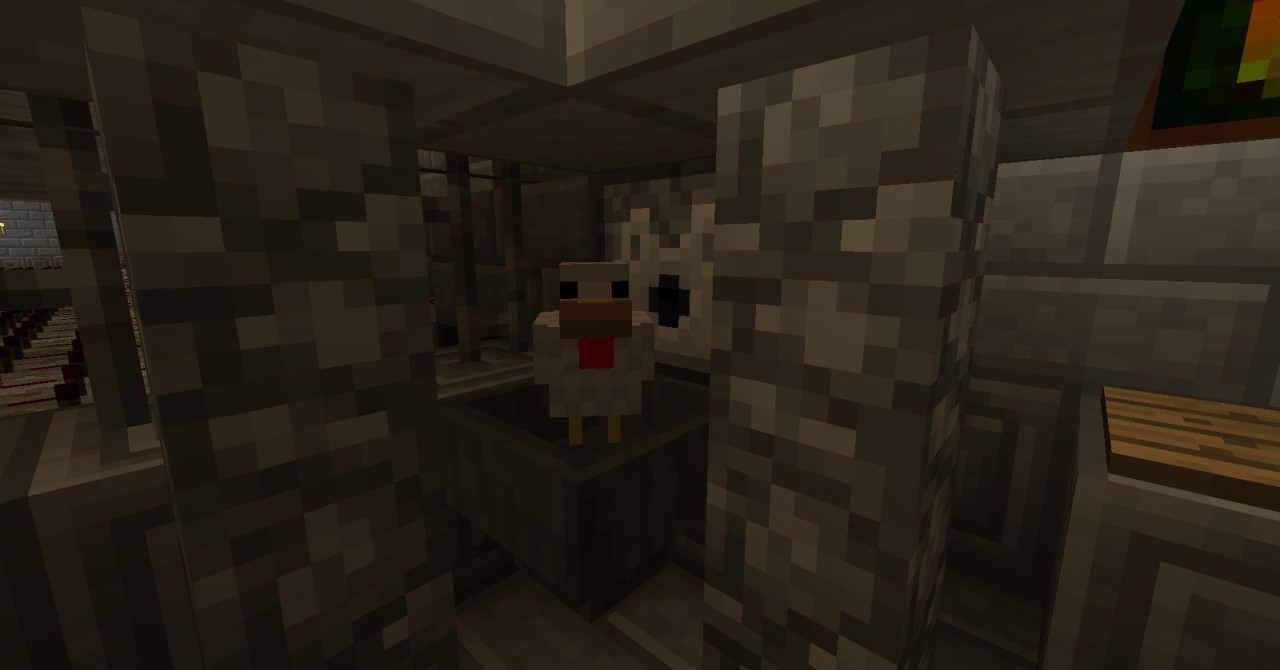 Minecraft SAW: Piston Trap Minecraft Map