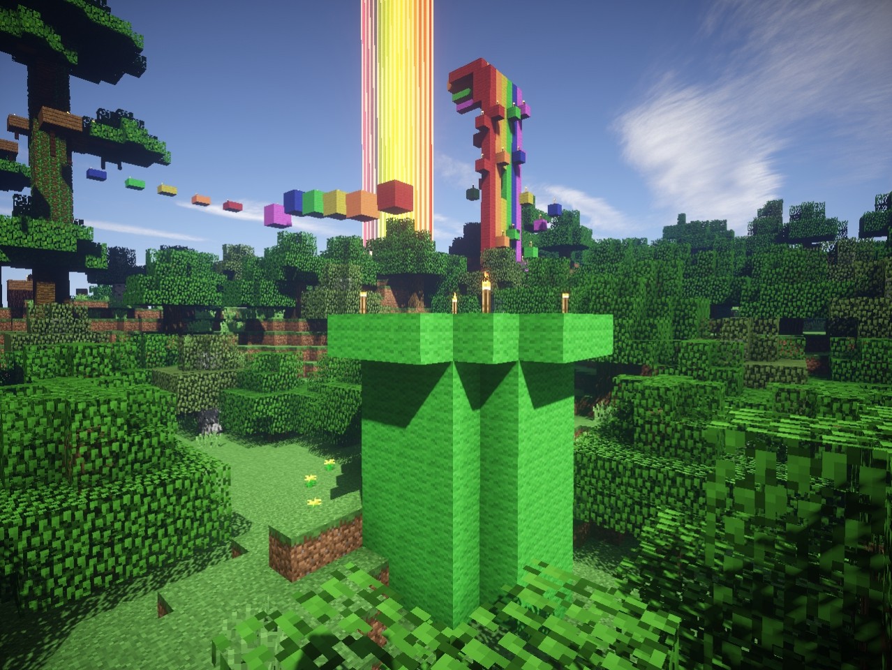 Epic Jump Map: Crazy Day Minecraft Map