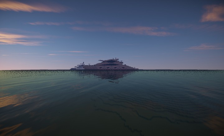 AquaQuack - Modern Yacht Minecraft Map