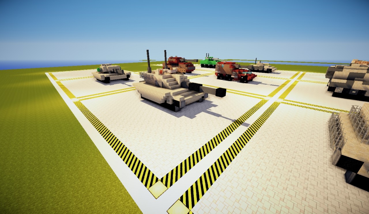 CHALLENGER 2 main battle tank Minecraft Map
