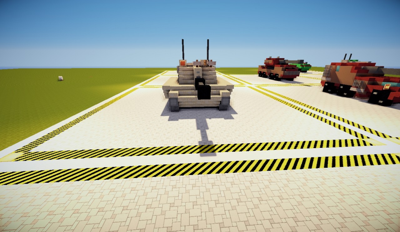 CHALLENGER 2 main battle tank Minecraft Map