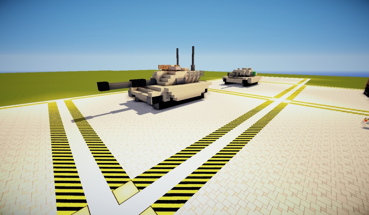 CHALLENGER 2 main battle tank Minecraft Map