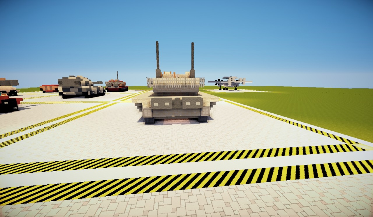 CHALLENGER 2 main battle tank Minecraft Map