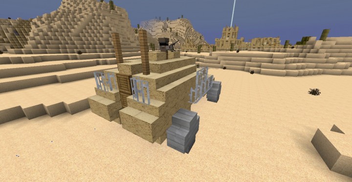 W56 Armored Truck (Realistic Military Truck) Minecraft Map