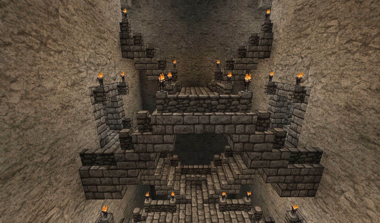 Pit Tomb of the Northern Lands Minecraft Map